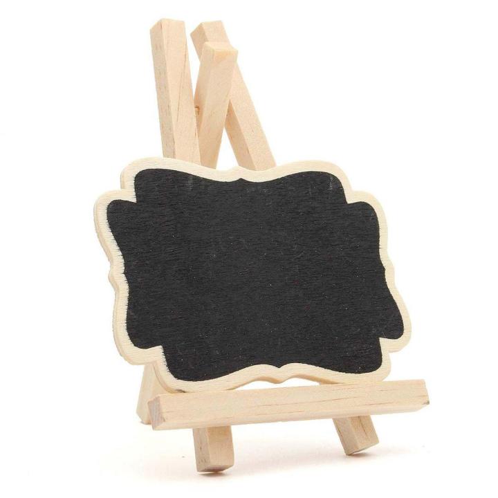 EF Wooden Blackboard Universal Message Board 10 PCS/Set Mini Chalkboard ...