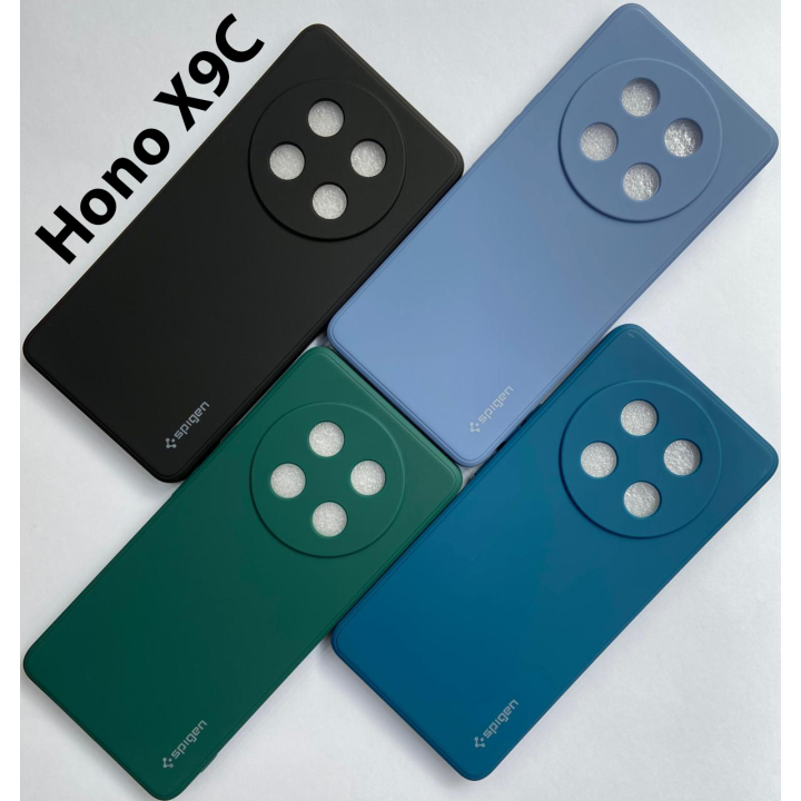 Honor X9C – Spigen-Style Soft Silicone Phone Case | Matte Finish Back ...