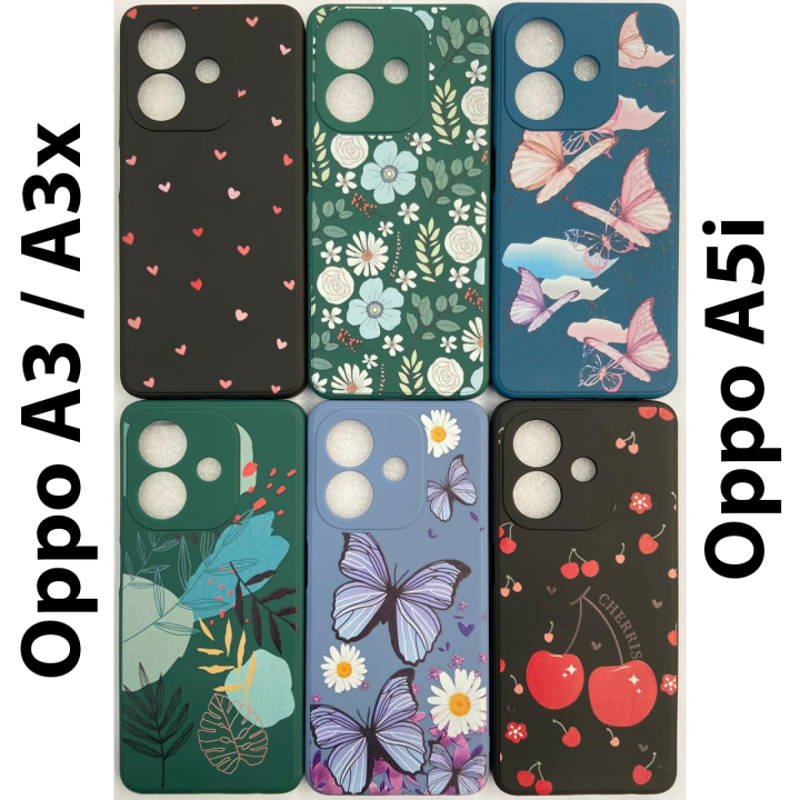 Oppo A3 / A3x / A5i – Premium Matte Silicone Printed Back Cover ...