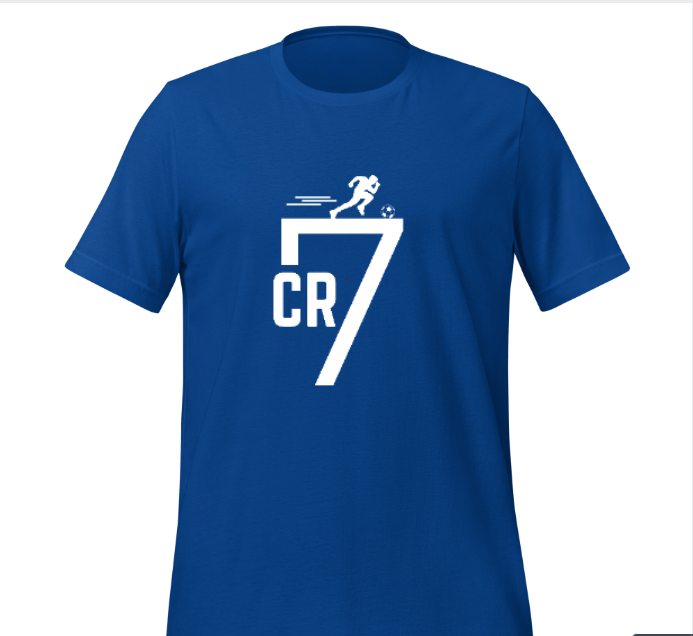 FitX Premium Quality Summer-Ready Unisex Gym T-Shirt – "CR7" Graphics ...
