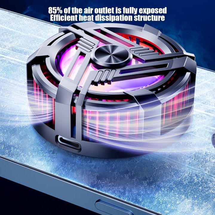 AL02 Mobile Phone Cooler Cell Phone Fast Cooling Magnetic Semiconductor ...