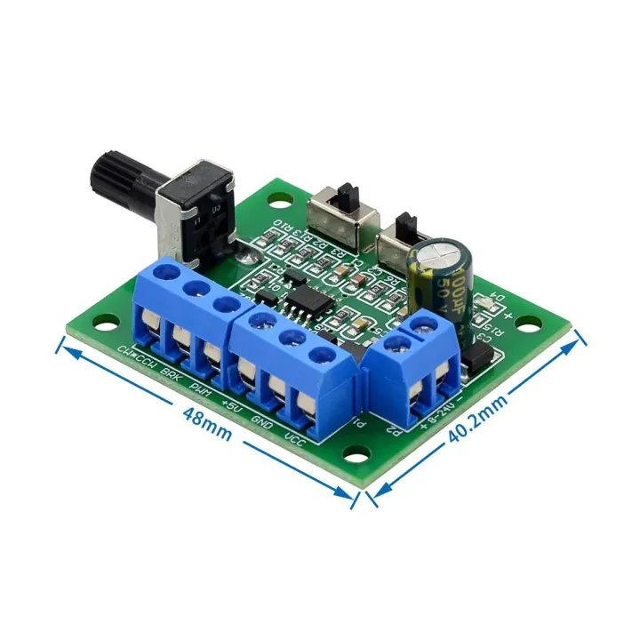 PWM speed controller brushless DC motor driver board regulator plate ...