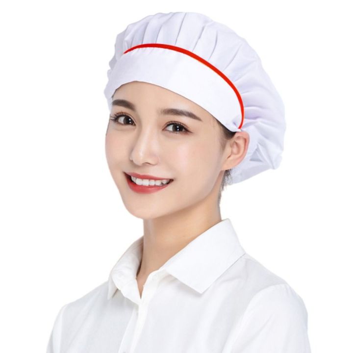 Chic Mesh Work Hat Work Wear Smoke-proof Dust Cooking Hygienic Cap ...