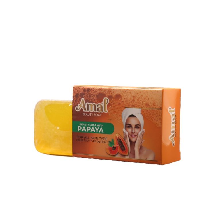 AMAL SOAP 100gm Papaya Bar For Daily Use | Daraz.pk