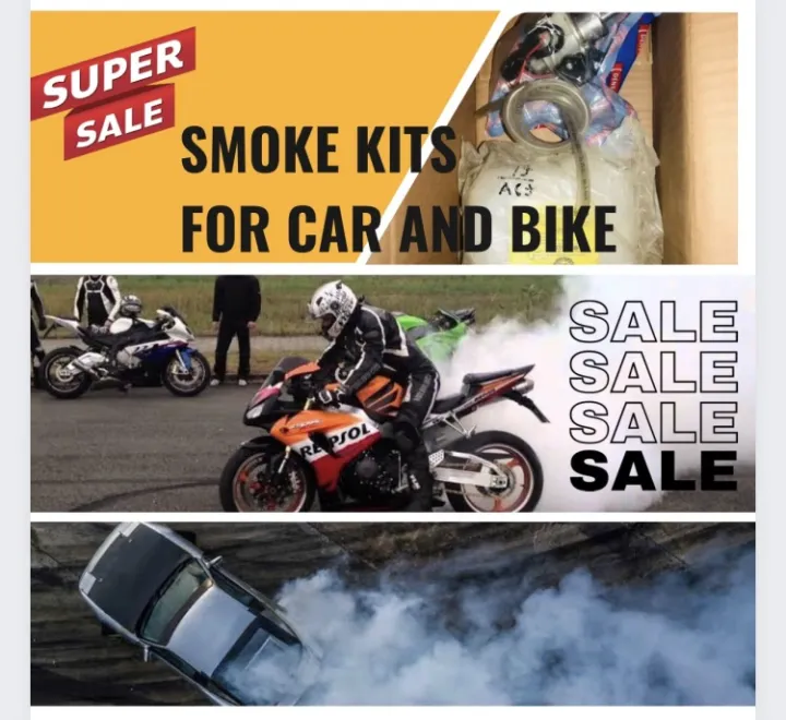 SmokeKit for All Cars & Motorbikes | Daraz.pk