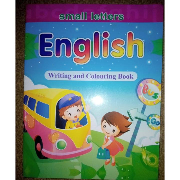 Small letters | English Alphabets abc Writing and coloring book |Fine ...