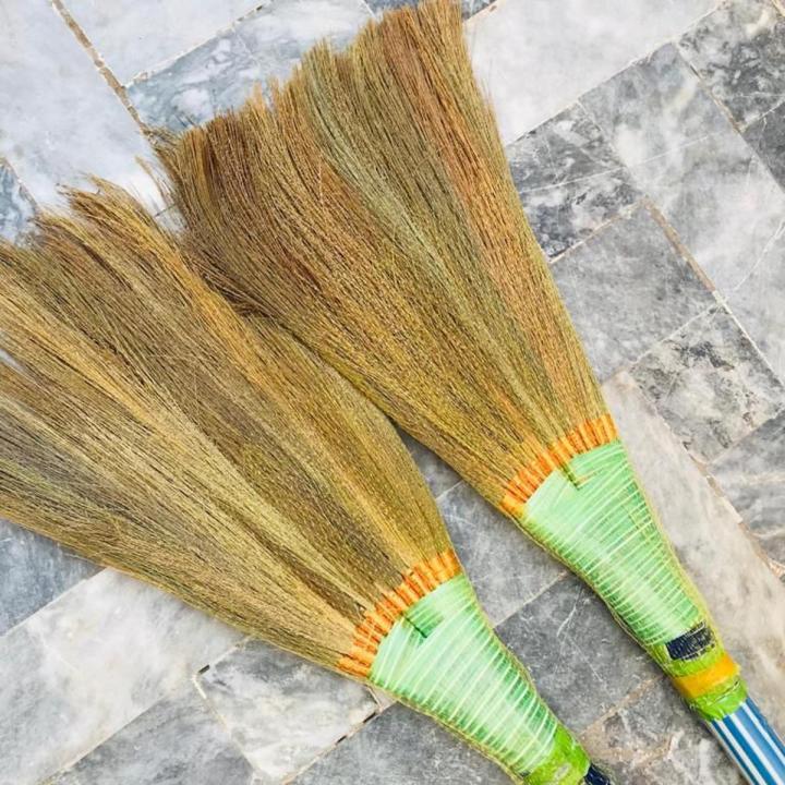 Floor Broom (Phool Jharo / Jaroo پھُول جھاڑو) Handle Broom For Home ...