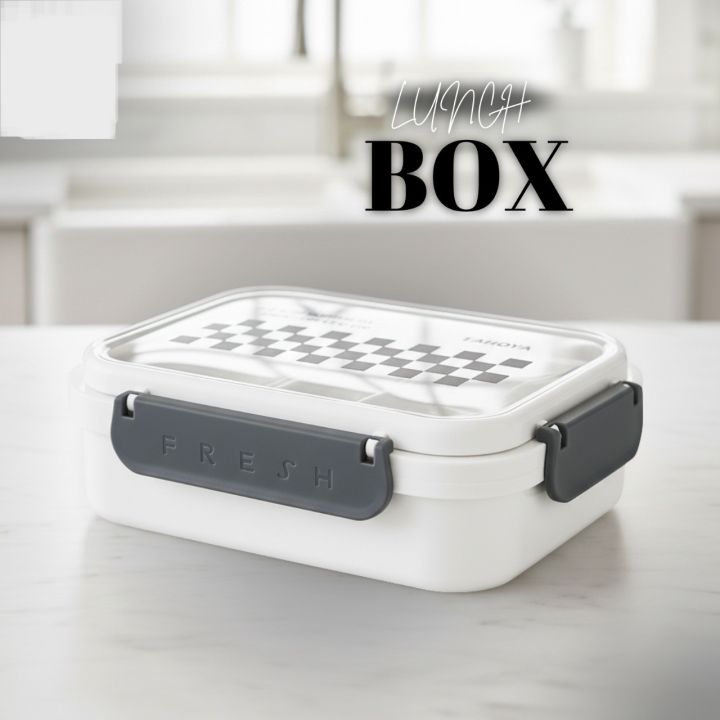 Dazzio.pk - Stainless Steel Lunch Box - 2 Compartment Leakproof Bento ...