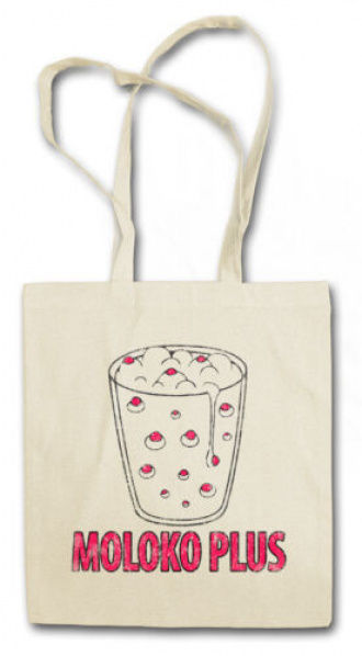 MOLOKO PLUS SHOPPER SHOPPING BAG Clockwork Alex Orange DeLarge Milk ...