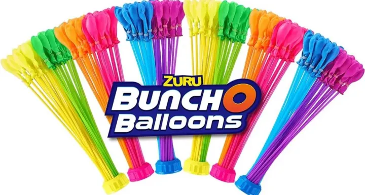Bunch O Balloons Rapid-Filling Water Balloon Self-Sealing Balloon Neon ...