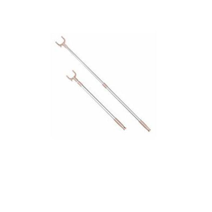 Retractable Rods Adjustable Clothing Fork With Hanger Pipe Clothes ...