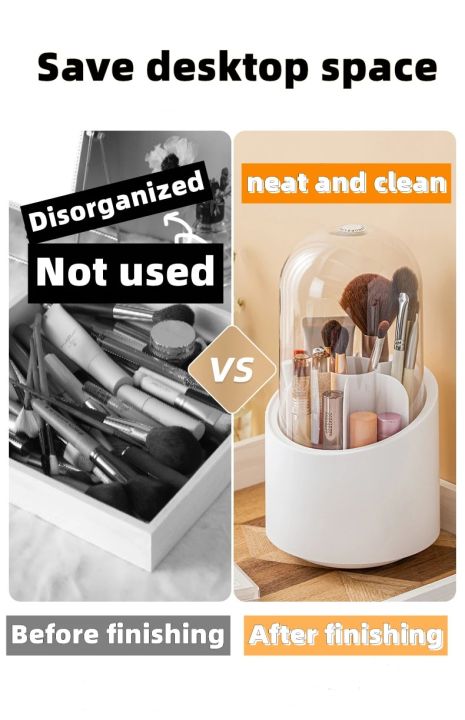 Makeup Brush Storage Box Makeup Organizer kit Cosmetics Storage box ...