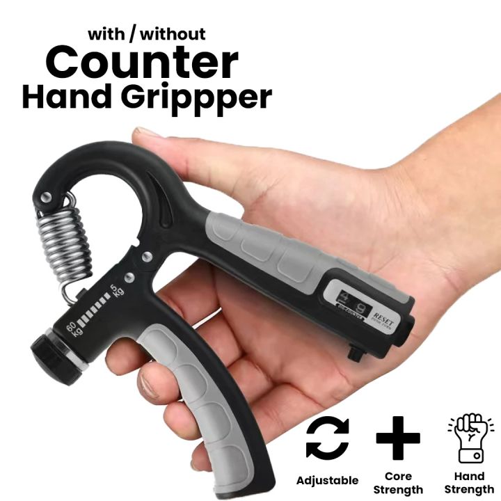 Adjustable Hand Gripper Automatic Counting, Non-Slip Hand Grip Strength ...