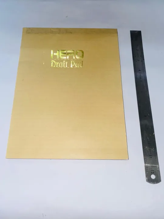 HERO Draft Pad A4 size pack of 6 | Daraz.pk
