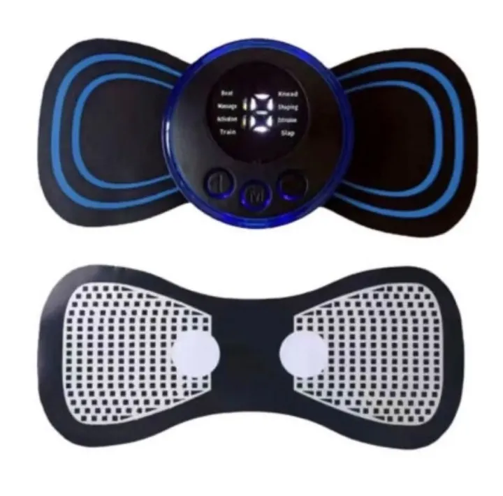 Portable Mini Electric Neck & Body Massager – 8-Mode EMS Muscle ...