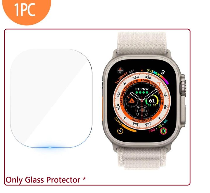 Screen Protector 49mm Full Glass For Apple Watch Series 8 Ultra Glass ...