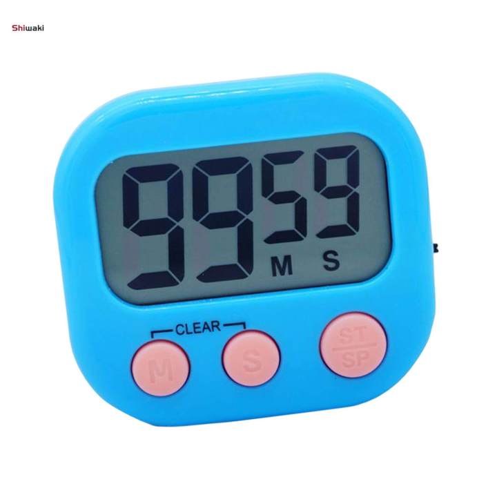 Kitchen Timer Clock,Digital Visual Timer,Bright Display, Count Down ...
