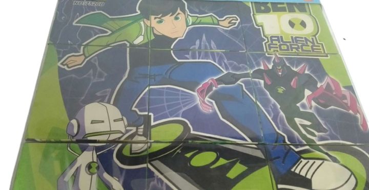 Jigsaw puzzle blocks 9pcs Ben 10 | Daraz.pk