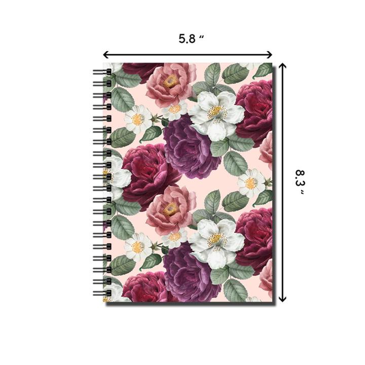 MyKitab - FLORAL Personal NoteBook A5|Notebook for Girls and Boys ...
