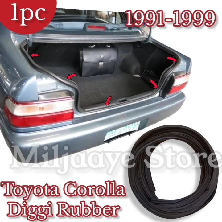 Toyota Corolla Indus Diggi Rubber/Back Door Rubber/ Diggy Grip Rubber ...