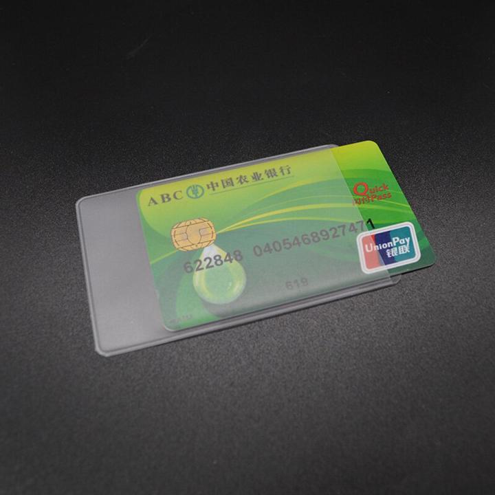ATM Card Covers (PVC) Pack of 10 High Quality | Daraz.pk