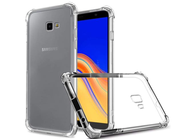 Samsung J4 Plus Airbag Case Anti Shock and Anti-Scratch Resistant Clear ...