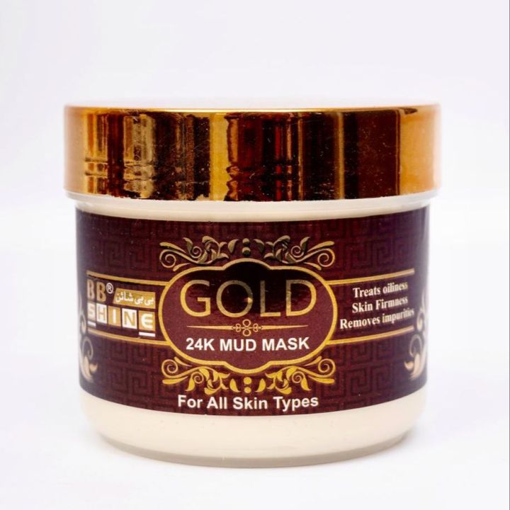 BB Shine 24K Gold Mud Mask | 300ml | Daraz.pk