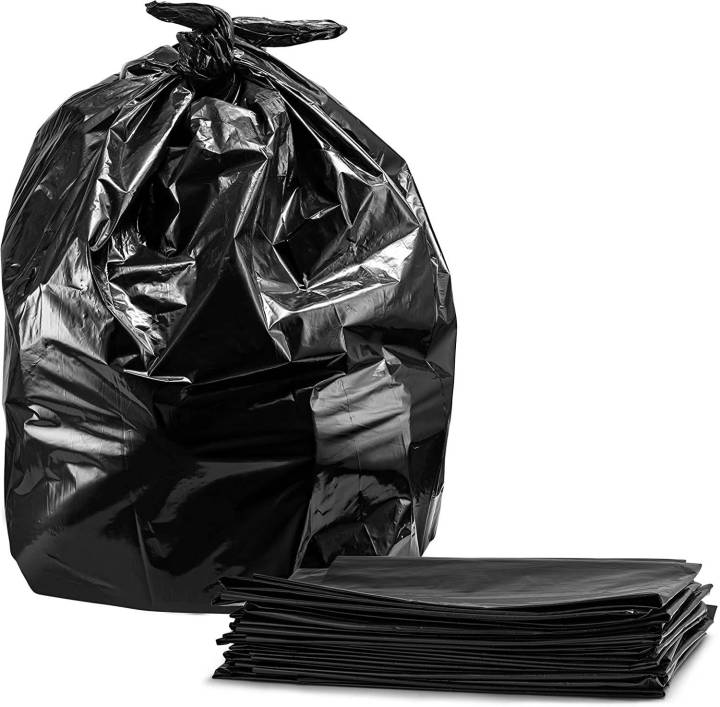 Garbage Bags For Dust Bin - Black - 1 Kg - Size 30*50 Inch | Daraz.pk