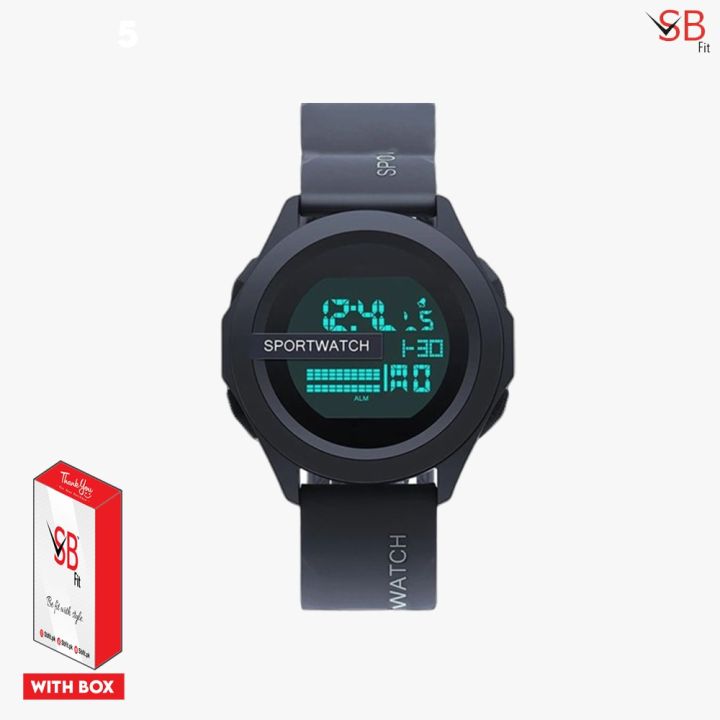 SB FIT Multifunction Digital Led Sports Watch For Men, Women & Girls ...