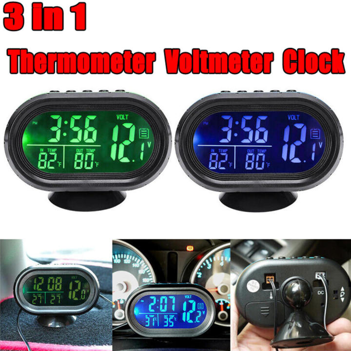Car accessory Car Clock High precision 12V Easy to install Clock ...