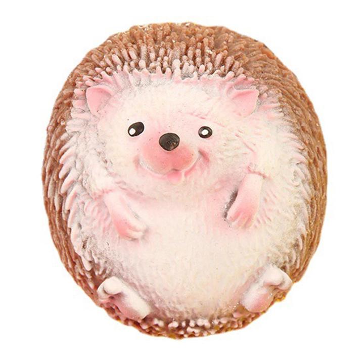 Hedgehog Fidget Toy Vibrant Color Sensory Fidget Hedgehog Squeeze Toy ...