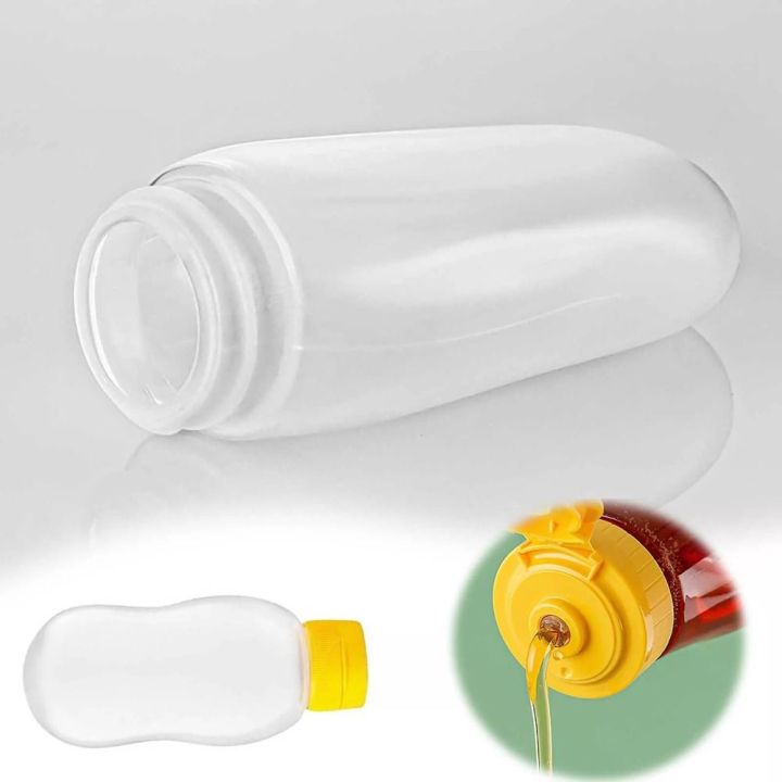 Portable Transparent Plastic Jar with Silicone Lid PP Honey Bottle 100g ...