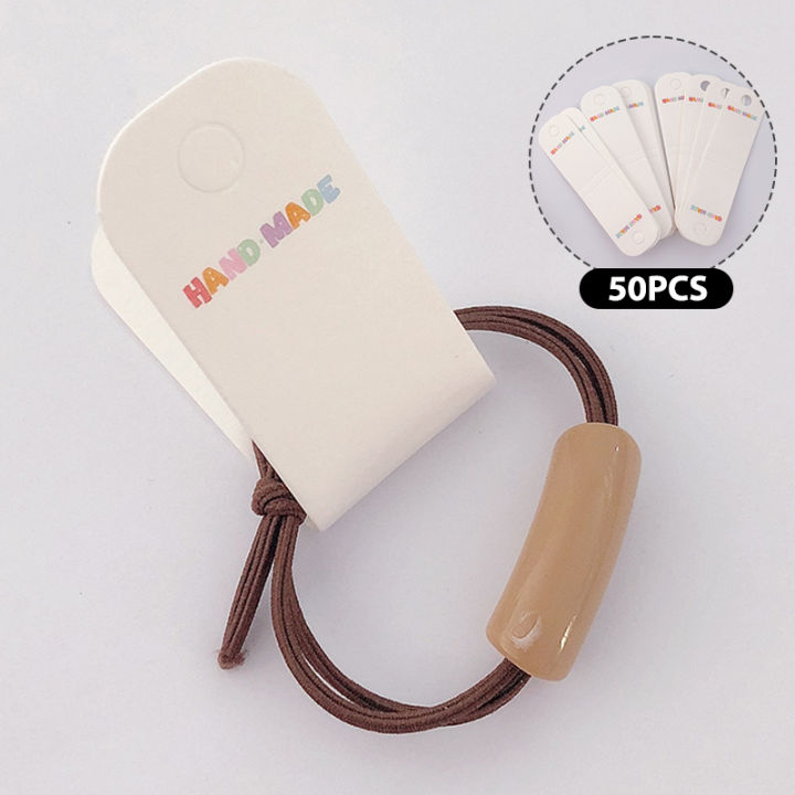 50PCS Hair Clip Half Folded Card Hair Accessories Cardboard Display ...