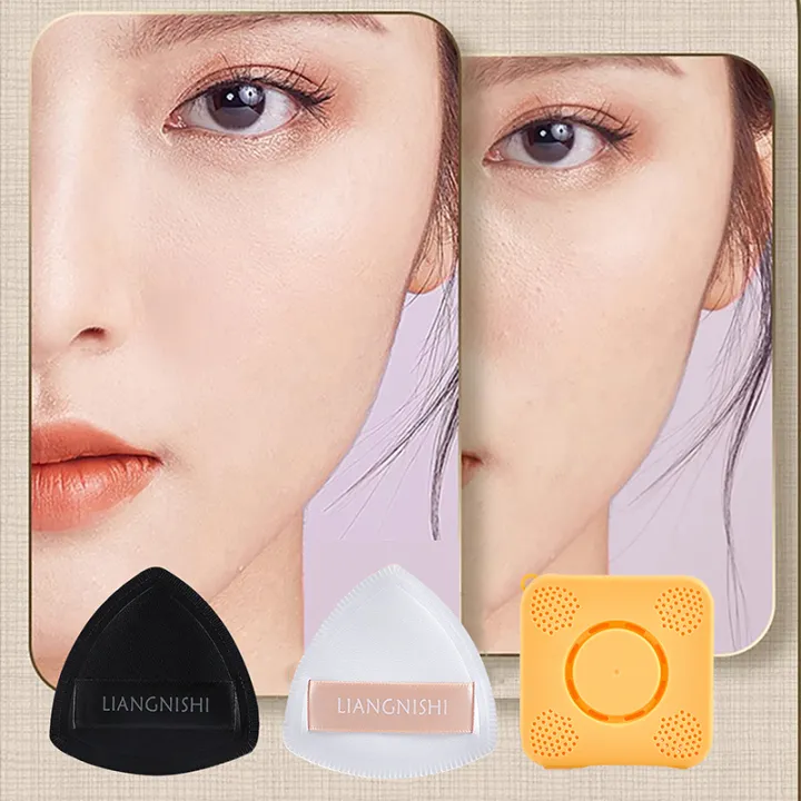 Makeup Sponge Puff Dry Wet Usable Cushion Puff for Foundation Beauty ...