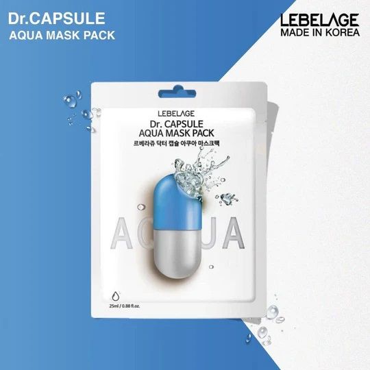 Lebelage Aqua Mask 28ml – Korean Quality Face Mask for All Skin Types ...