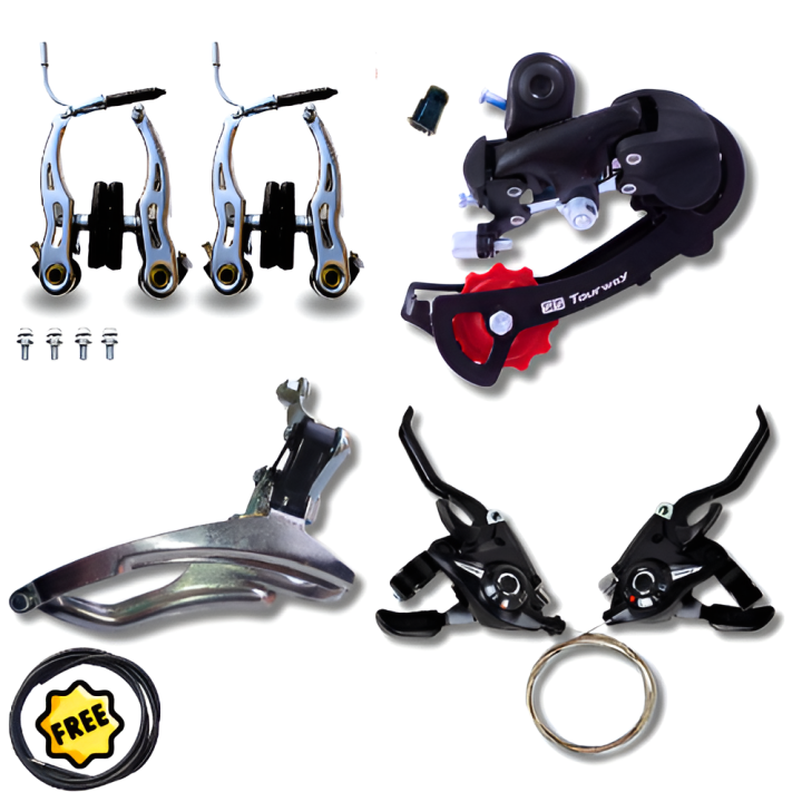 Premium Gear Shifter Shift/Brake Lever Bicycle Candy lever Brake with ...