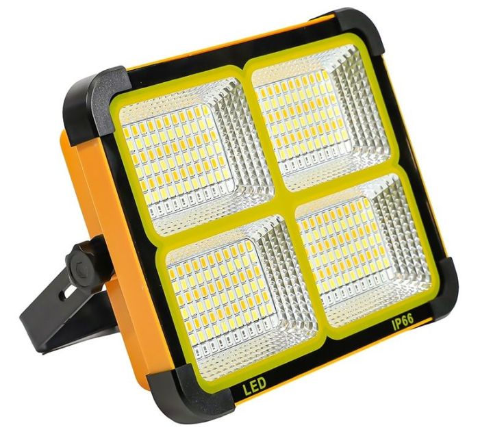 New 100W LED Work Light 2in1 Handheld Solar/USB Electricity Charging ...