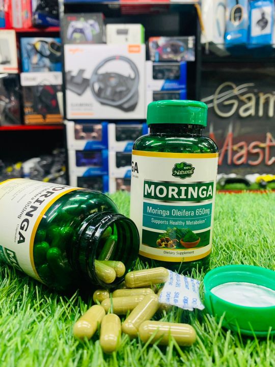 MORINGA PILLS ORGANIC MORINGA 90 CAPSULES | Daraz.pk