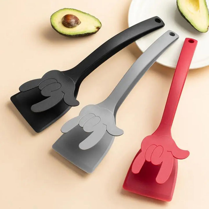 Fried Egg Flipper Spatula Spatula, 2 in 1 Non-Stick Flipper Egg Turner ...