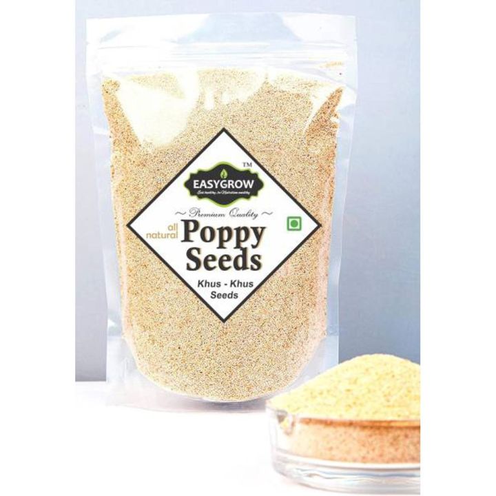 Easygrow Premium Poppy Seeds (Posta dhana , khus khus) 100 g | Daraz.pk