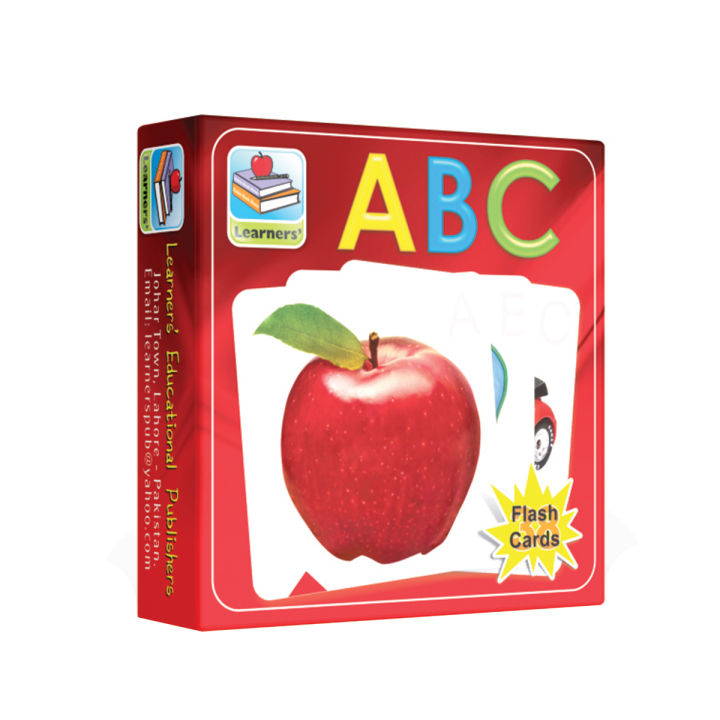 Early Learners Small Flash Cards of ABC (Capital English Alphabets ...