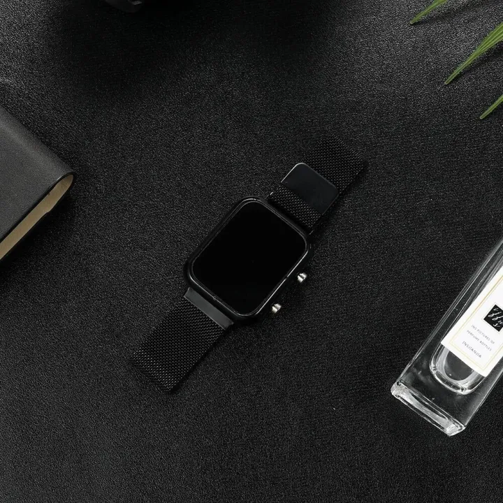 Smart Touch LED Watch For Men High-Quality Magnetic Strap Watch For ...