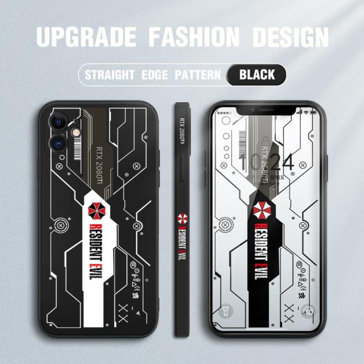 Jizetin for iPhone 11 Back Cover Resident Evil Pattern Design For Boys ...