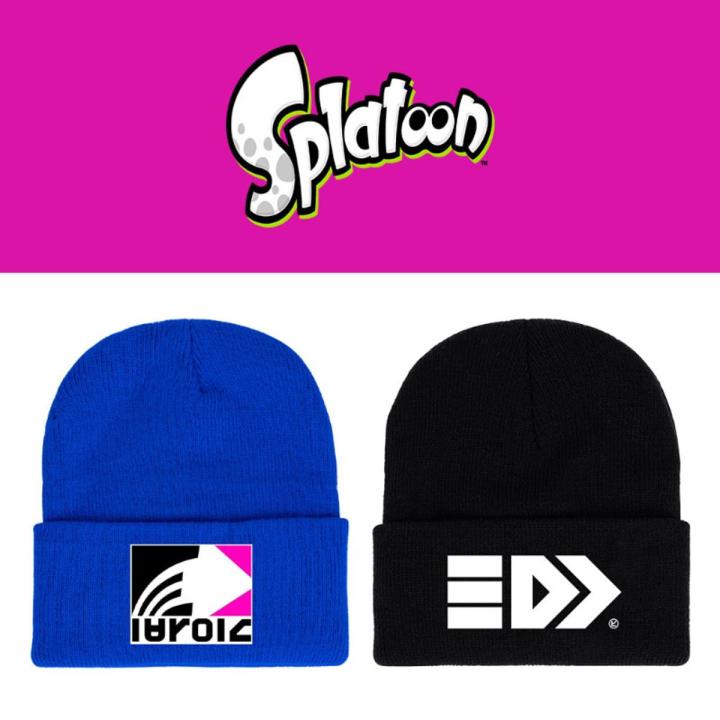 Splatoon Knitted Hat Man Cartoon Woolen Hats Ladies for Women Anime ...