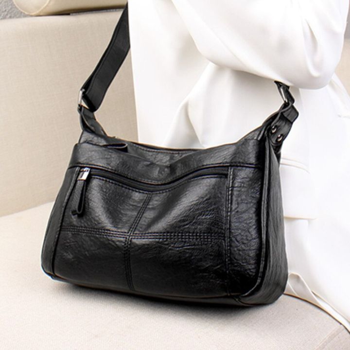 Classic Design Women's Crossbody Bag Multifunction Travel Shoulder Bag ...