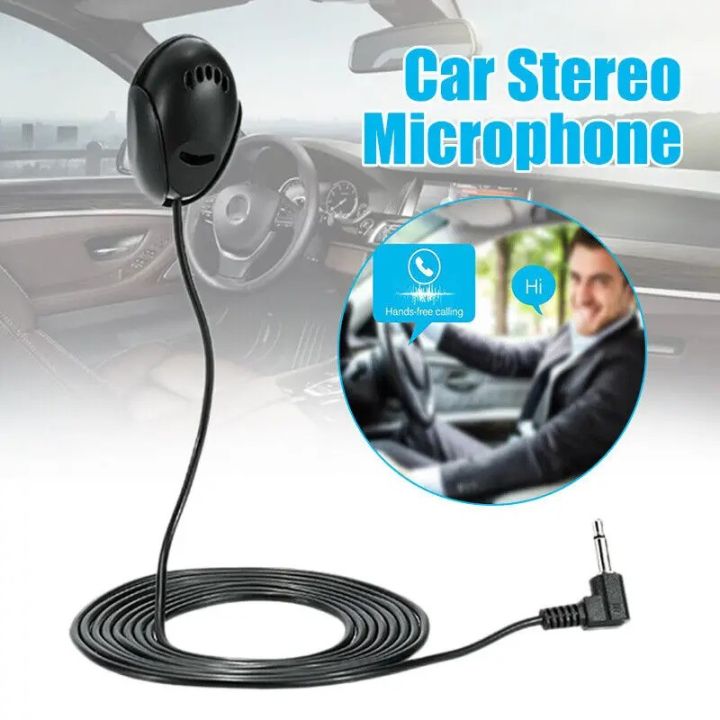 Car Microphone 3.5mm External Mic for Car Vehicle | Daraz.pk