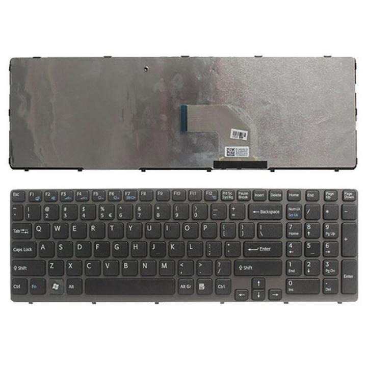 Laptop Notebook Keyboard Sony Vaio SVE151G13M Series P/N AEHK57002303A ...