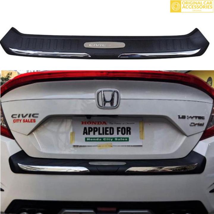 HONDA CIVIC REAR BUMPER PROTECTOR 2016-21 | Daraz.pk
