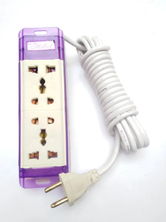 4 Meter Cable Extension Board with Surge Protection – Reliable Power ...