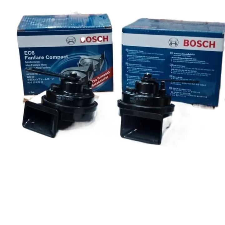 Bosch Car horn 12v EC6 fabfare 2 pcs | Daraz.pk
